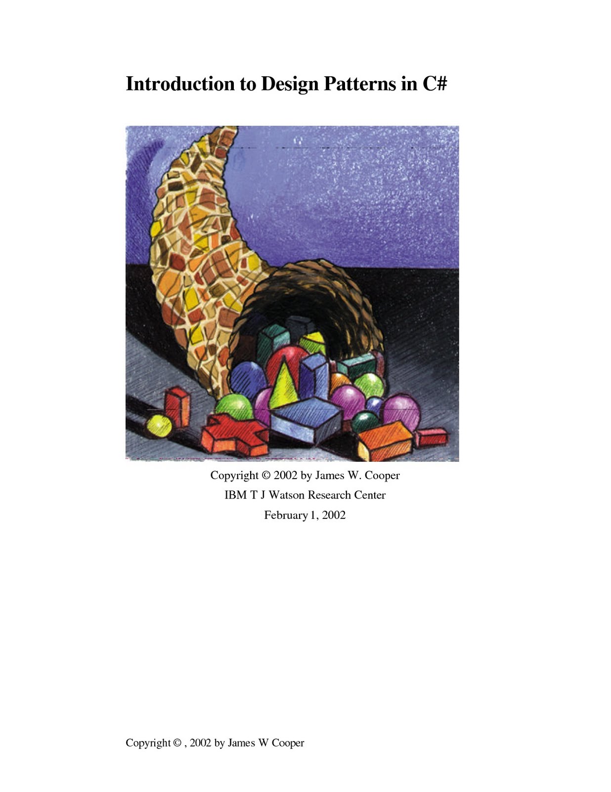 Book Download: Introduction to Design Patterns in C#