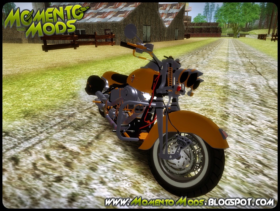 GTA SA - Harley Davidson Fat Boy Lo Vintage | Momento Mods - Mods Para ...