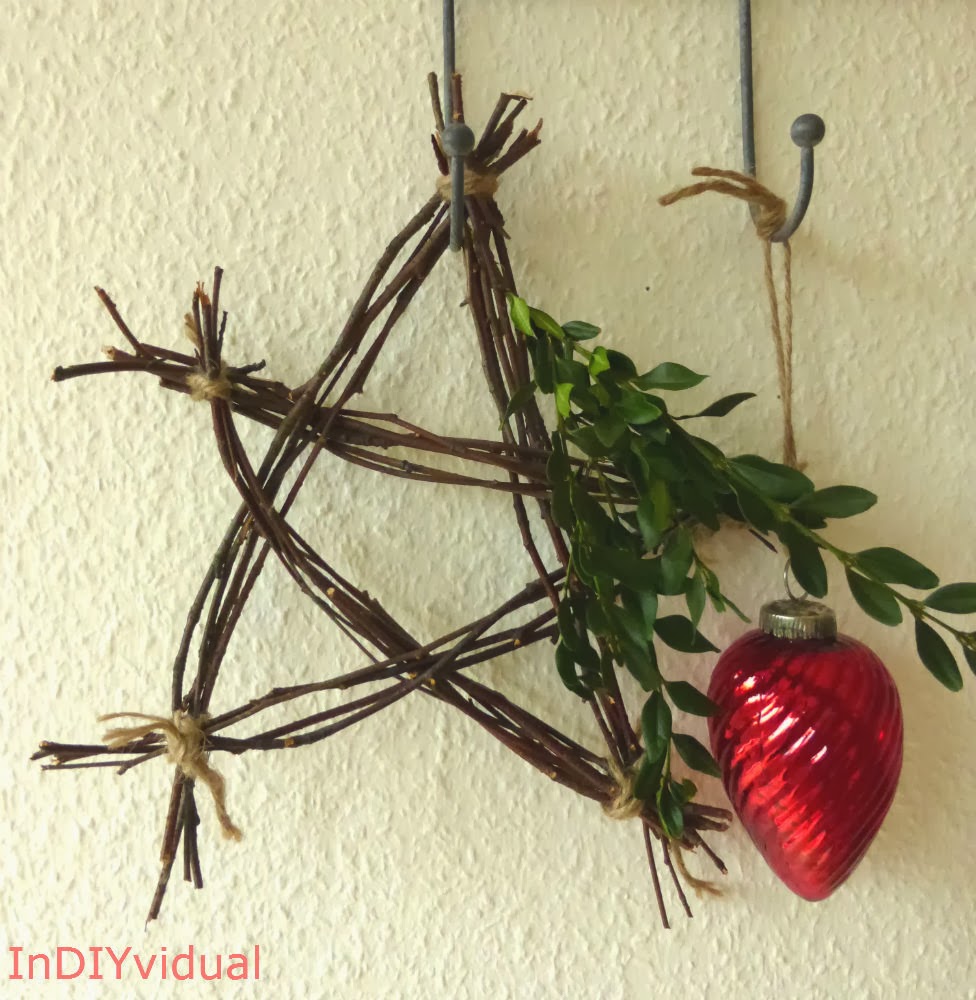 InDIYvidual: 16th Window: Twig Star