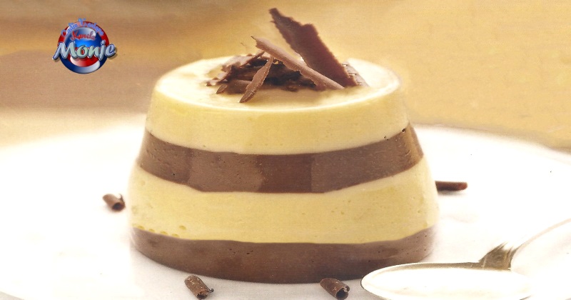 Mousse de chocolate y vainilla - Cocina con Miguel Monje