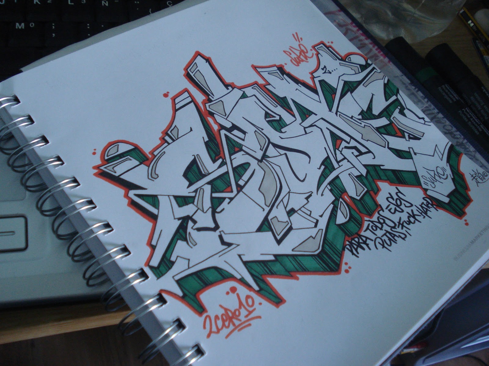 Néctar de las planicies tropicales de Tattooine: boceto graffiti (10)