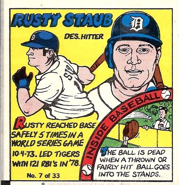 This Card Is Cool - My Life in Baseball Cards: 1979 Topps Comics - A ...