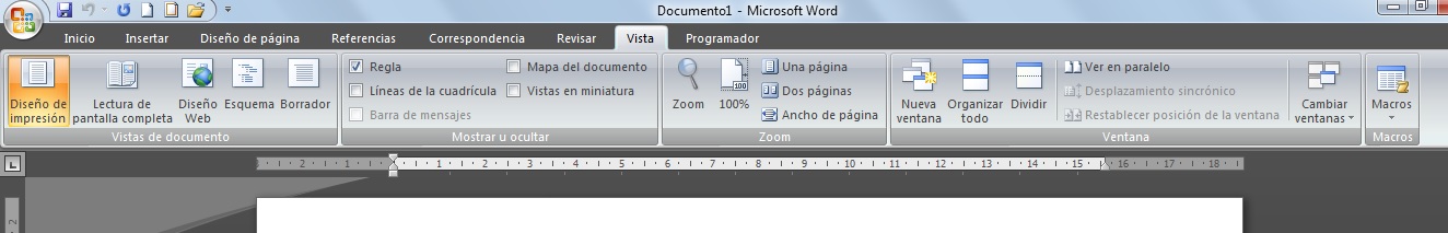 Vistas del documento | Aprendiendo MS Word