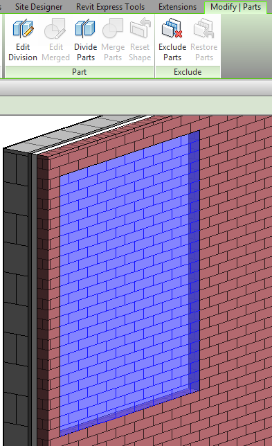 Revit Recess: Parts - Division Profiles