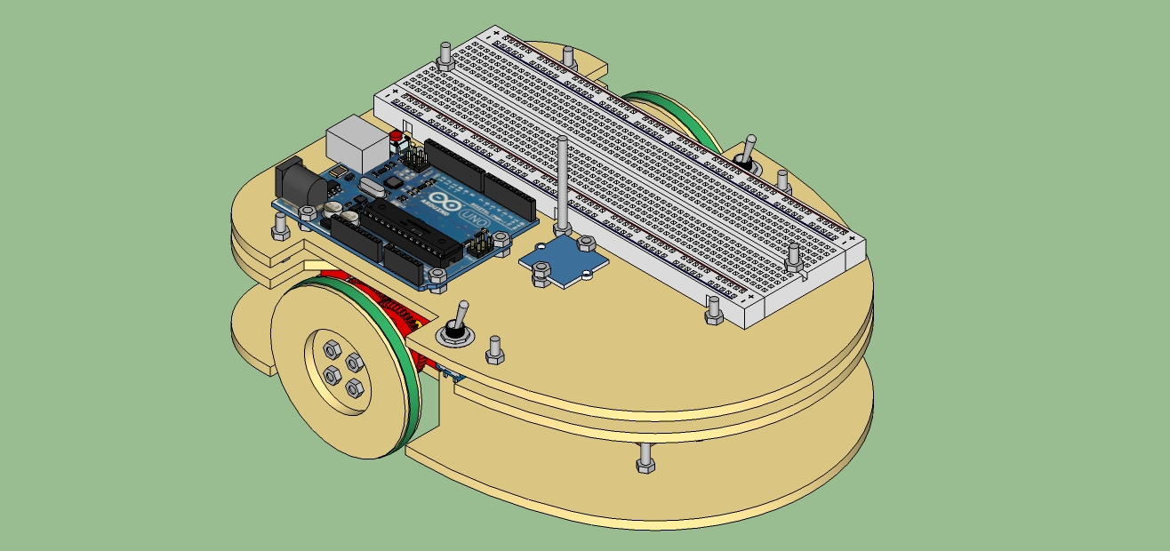 Antonio Vallecillos: Arduino Robot v05 (no construido)