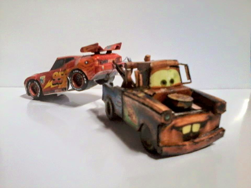Tow Mater Papermodel