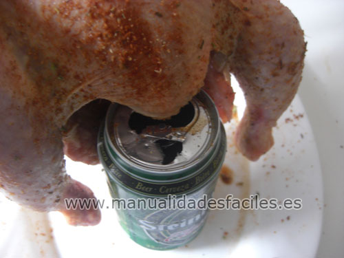 recetas de cocina: receta de "Pollo violado" o "Pollo sentado sobre una ...