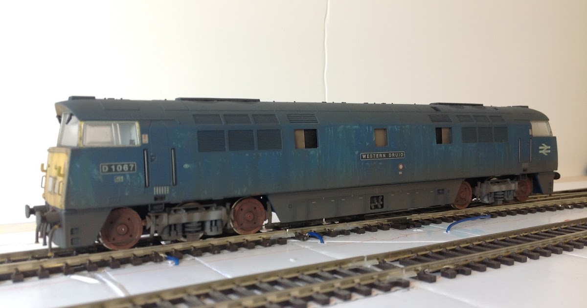 Choppers Railway: Watergate Halt: The western front - Heljan class 52 ...