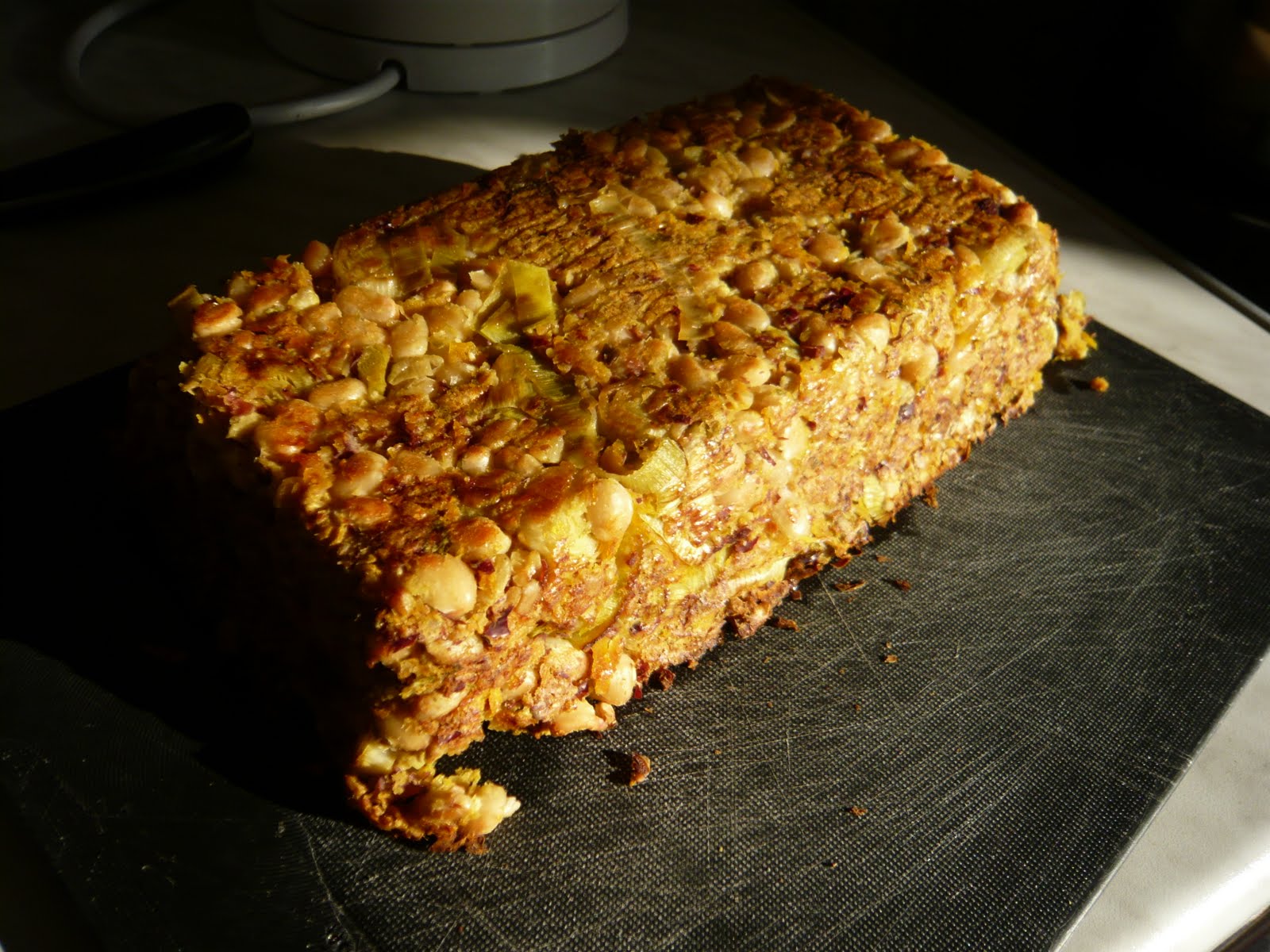 MS friendly food adventures: Haricot bean loaf