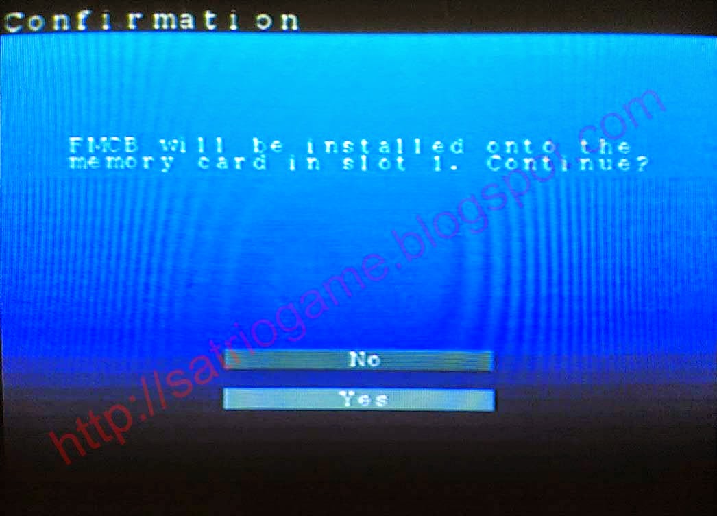 Free Memory Card Boot (FMCB) 1.8c Installer