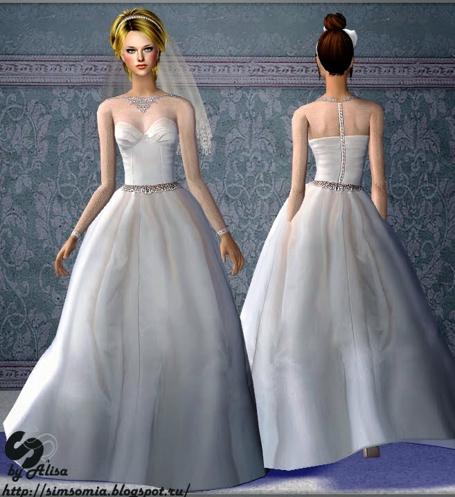 The Sims 2 Finds: Simsomnia: Advent collections 2013- 24 Bridal