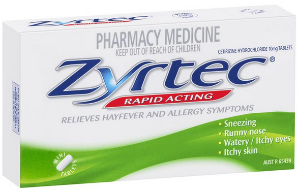 دواعى استعمال دواء زيرتك Zyrtec - الجرعات - التأثيرات الجانبية - مركز الطب العربي