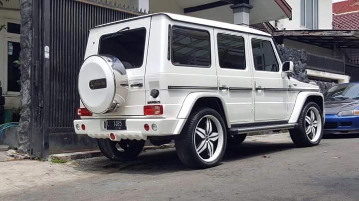 JEEP MERCY GE-280 modeL G55 Putih th 1990 .. plat L pajak idup ...