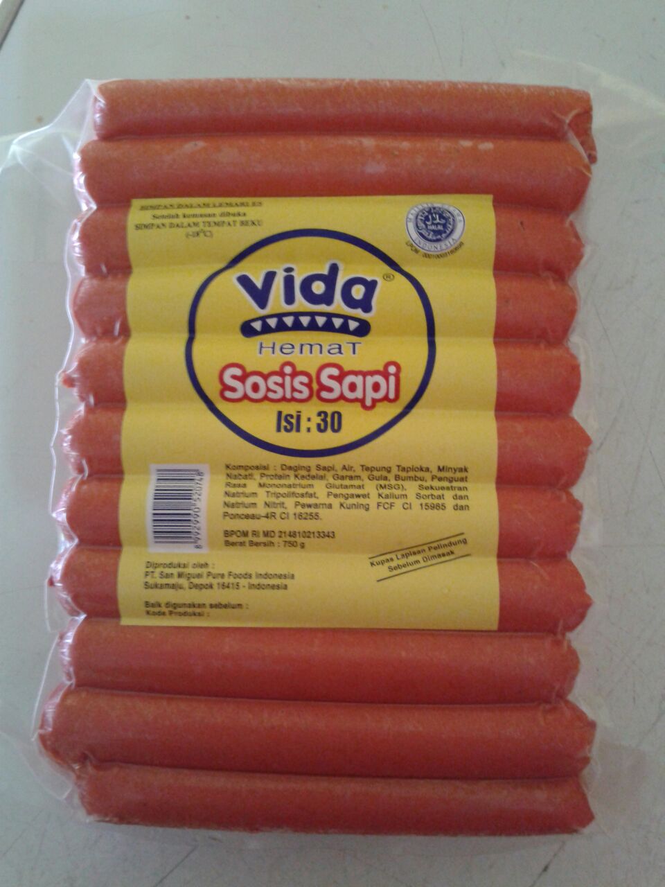 Agen resmi Sosis Bakso Burger Vida dan Farmhouse Harga Pabrik