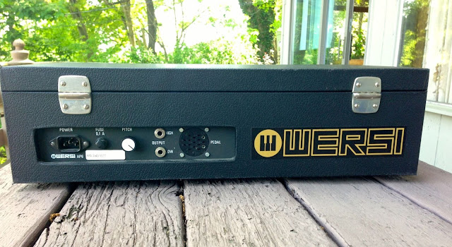 MATRIXSYNTH: WERSI BASS SYNTH Rare German Vintage Analog Synthesizer SN ...