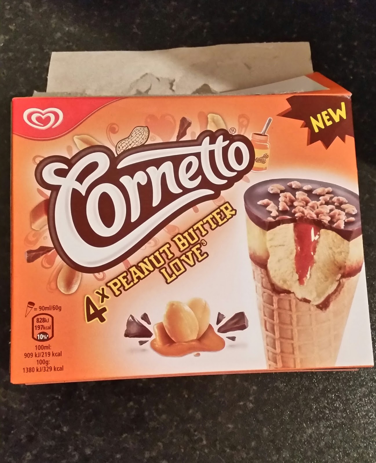 Trust Me Treats: Cornetto Peanut Butter Love review