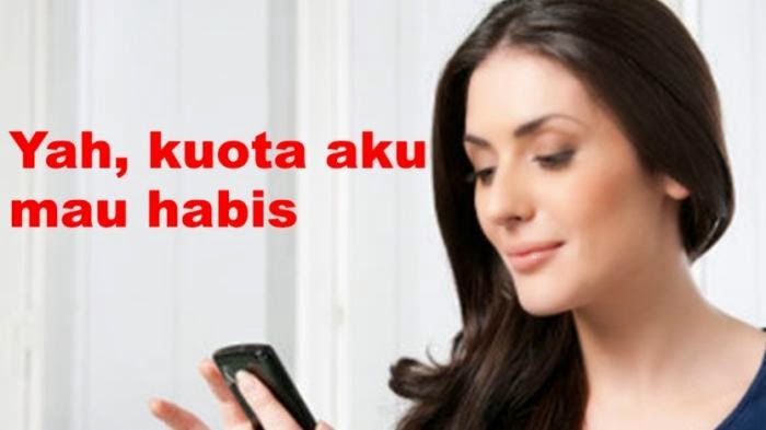 Kuota Internet Cepat Habis, Ini Dia Penyebabnya ~ Bangashari.ID