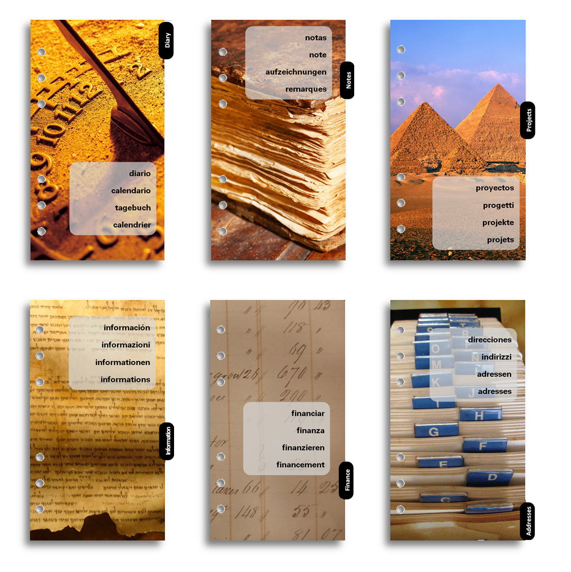 My Life All in One Place: Topic divider set for your Filofax to print ...