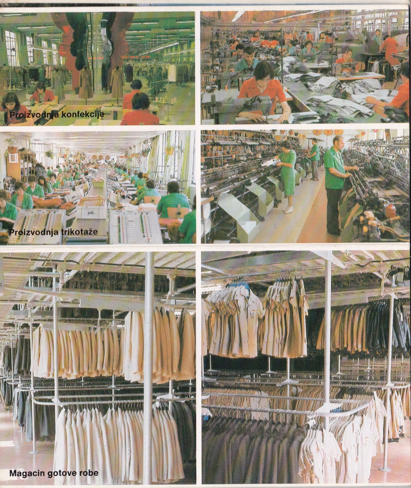 Prvi Maj Pirot: Industrija odece Prvi Maj Pirot, slike za primer