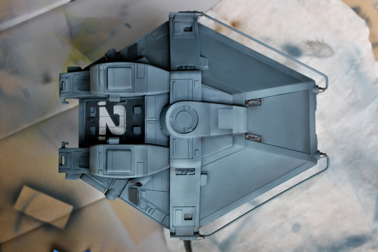 Hidden Geometry: Salmacis alien shuttle resurrected