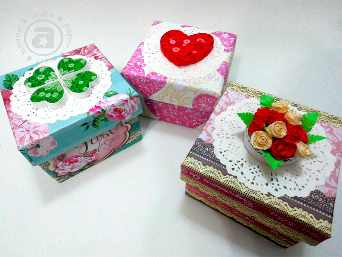 Quilling Gift Box II | ardee's creation