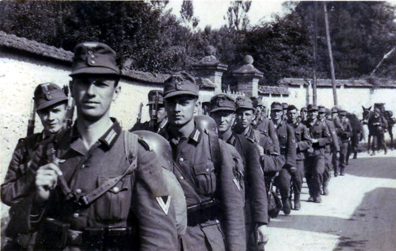 NAZI JERMAN: Foto 1. Gebirgs-Division / 1. Volks-Gebirgs-Division