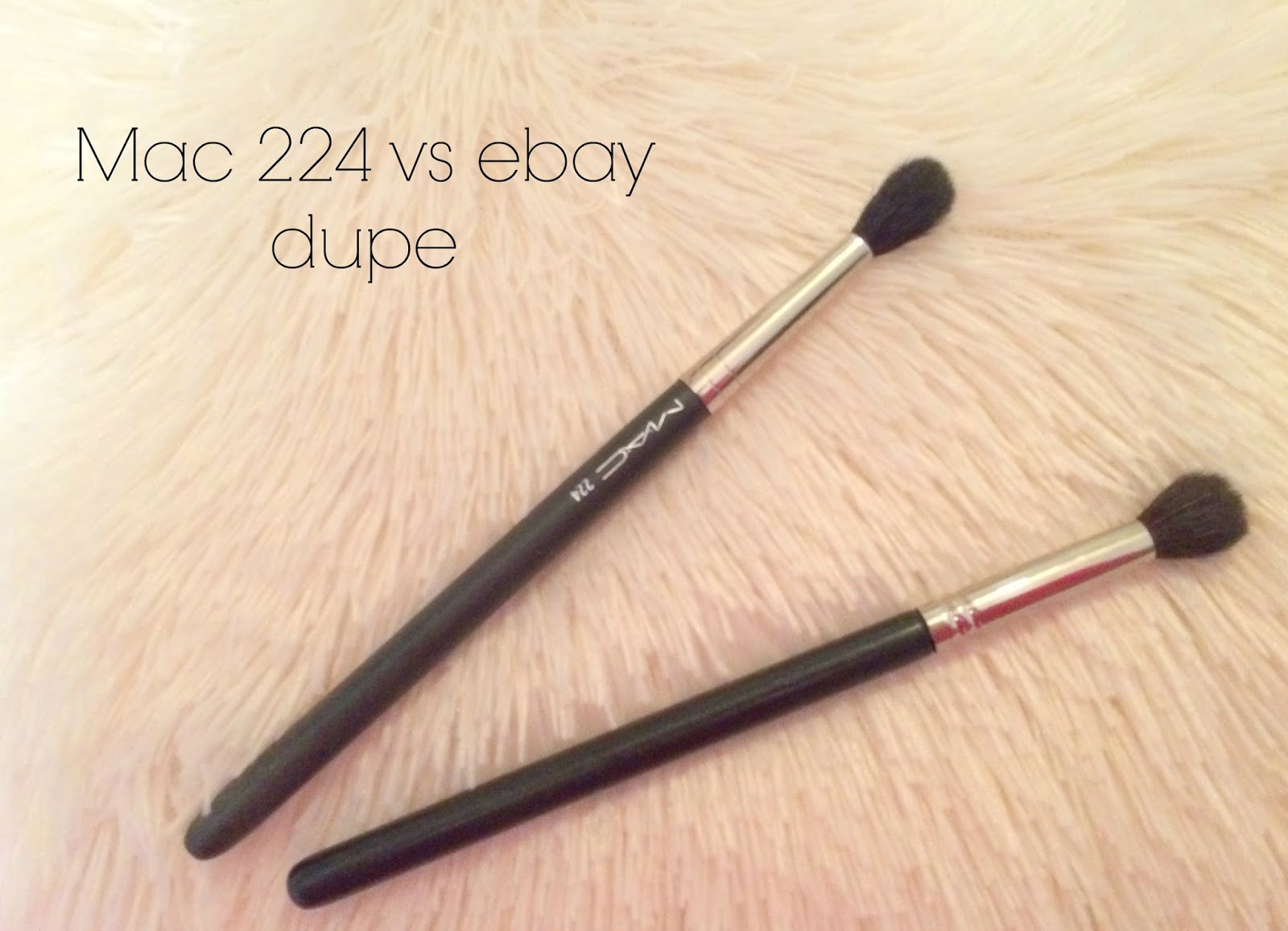 All the little things: Mac 224 vs ebay dupe