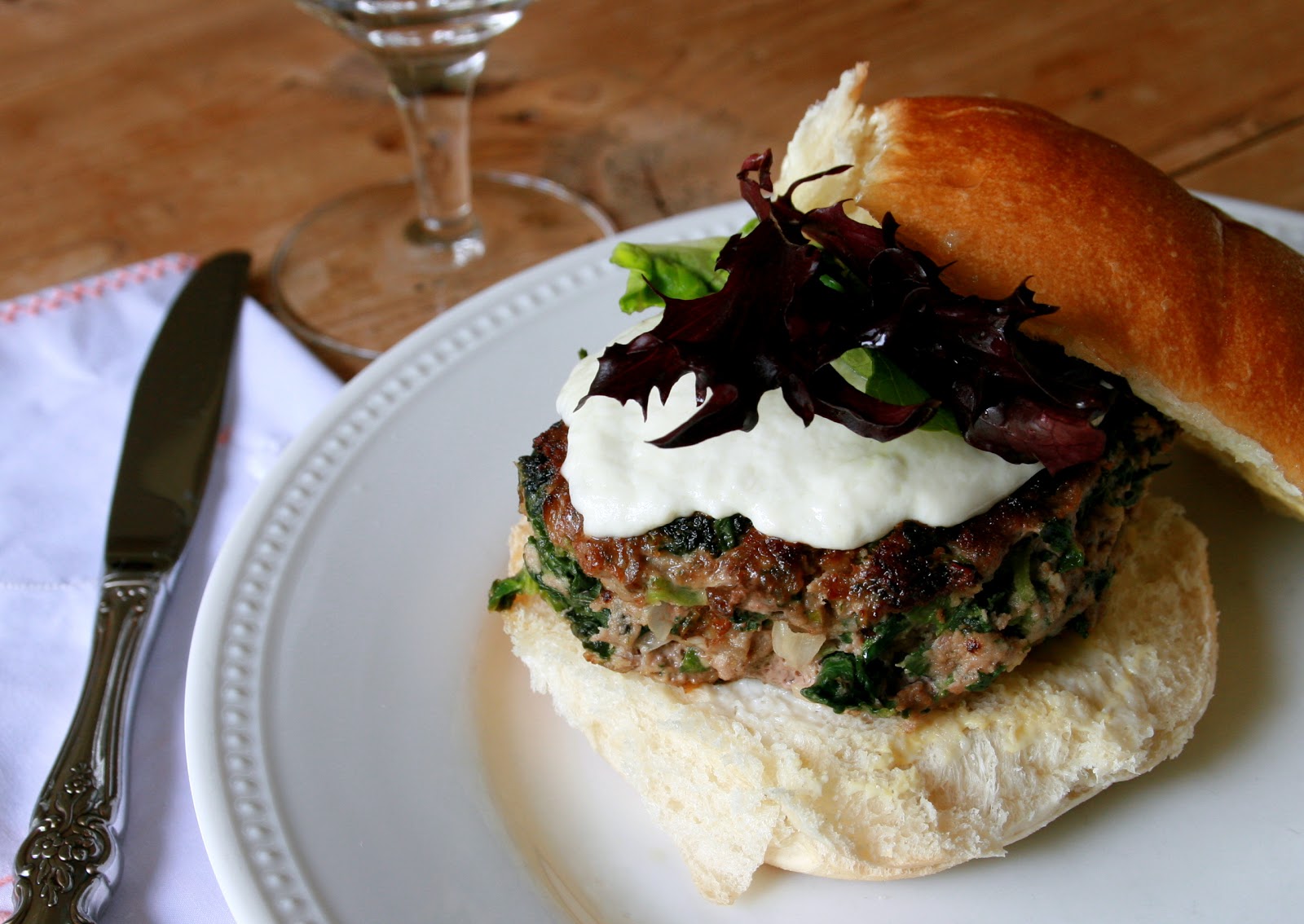 Cooking with Chopin, Living with Elmo: Turkey Burgers with Spinach and ...