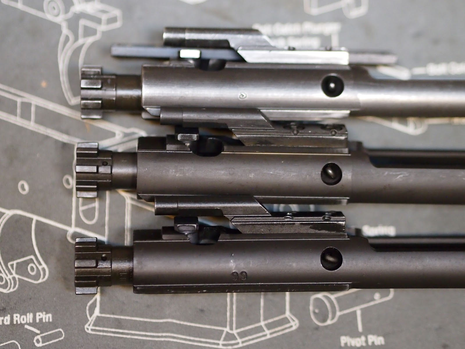 Mister Donut's Firearms Blog: Mk12 build - Diemaco BCG, Aero Precision ...