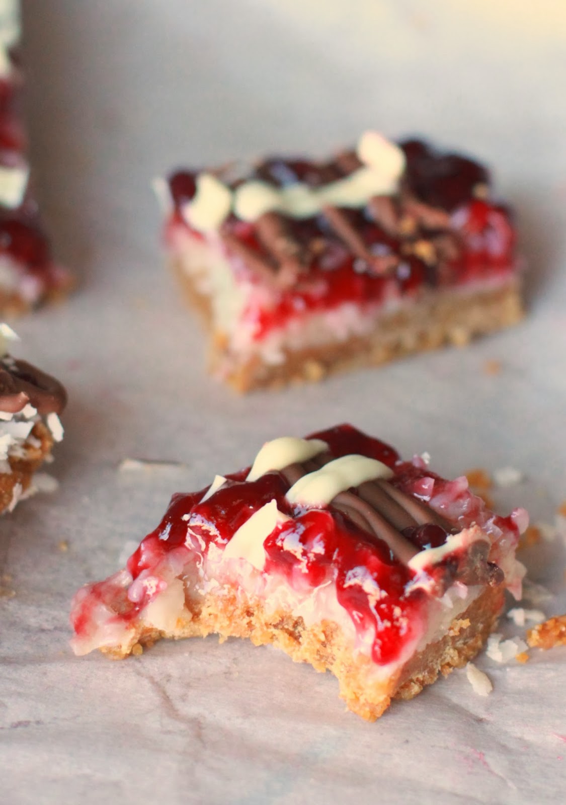 Larissa Another Day: Raspberry Coconut Bars