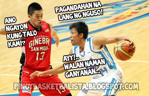 FUNNY MEME : Barangay Ginebra vs San Mig Coffee - Game-1 Semi-Finals ...