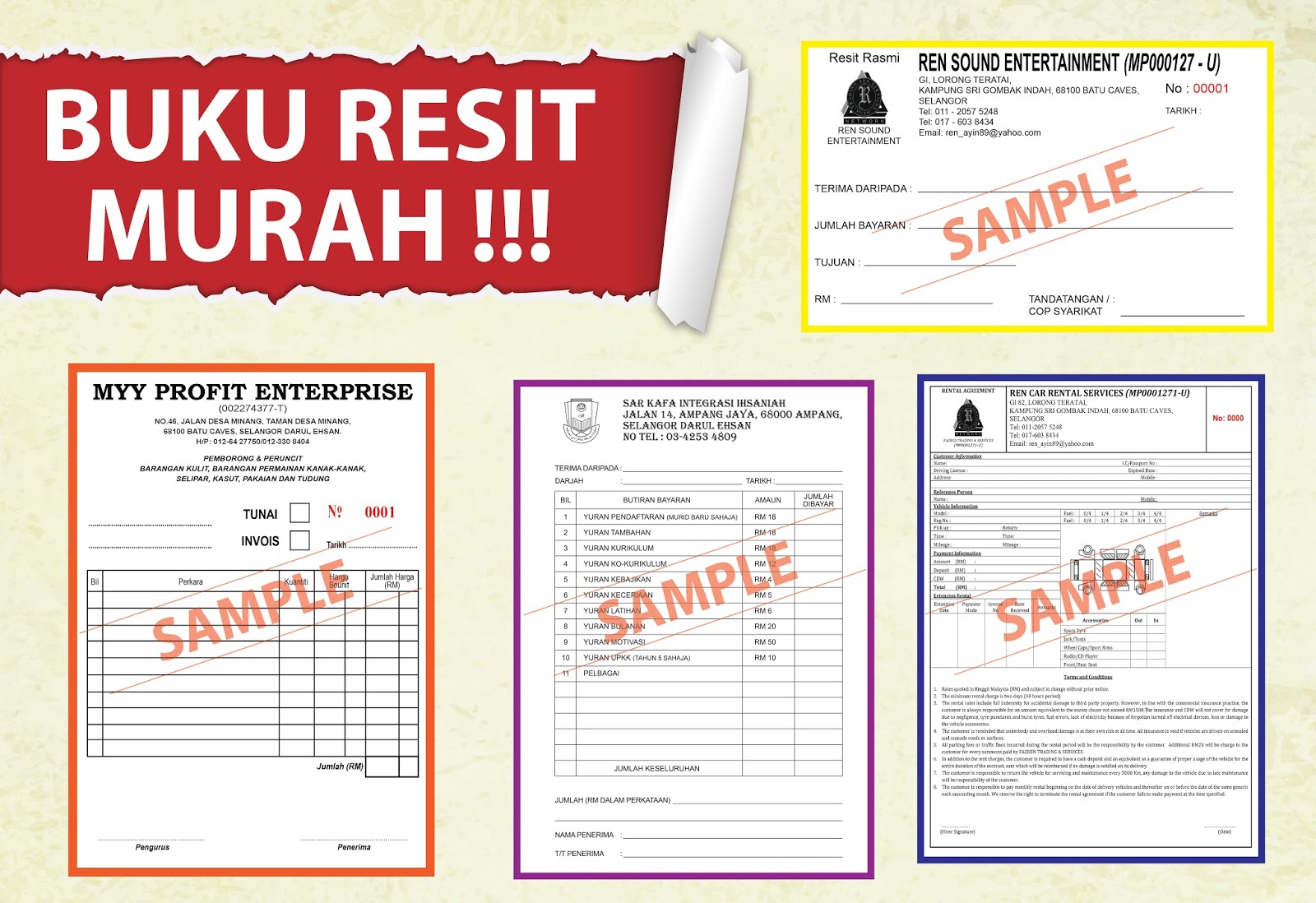 Savanah Printing : BUKU RESIT