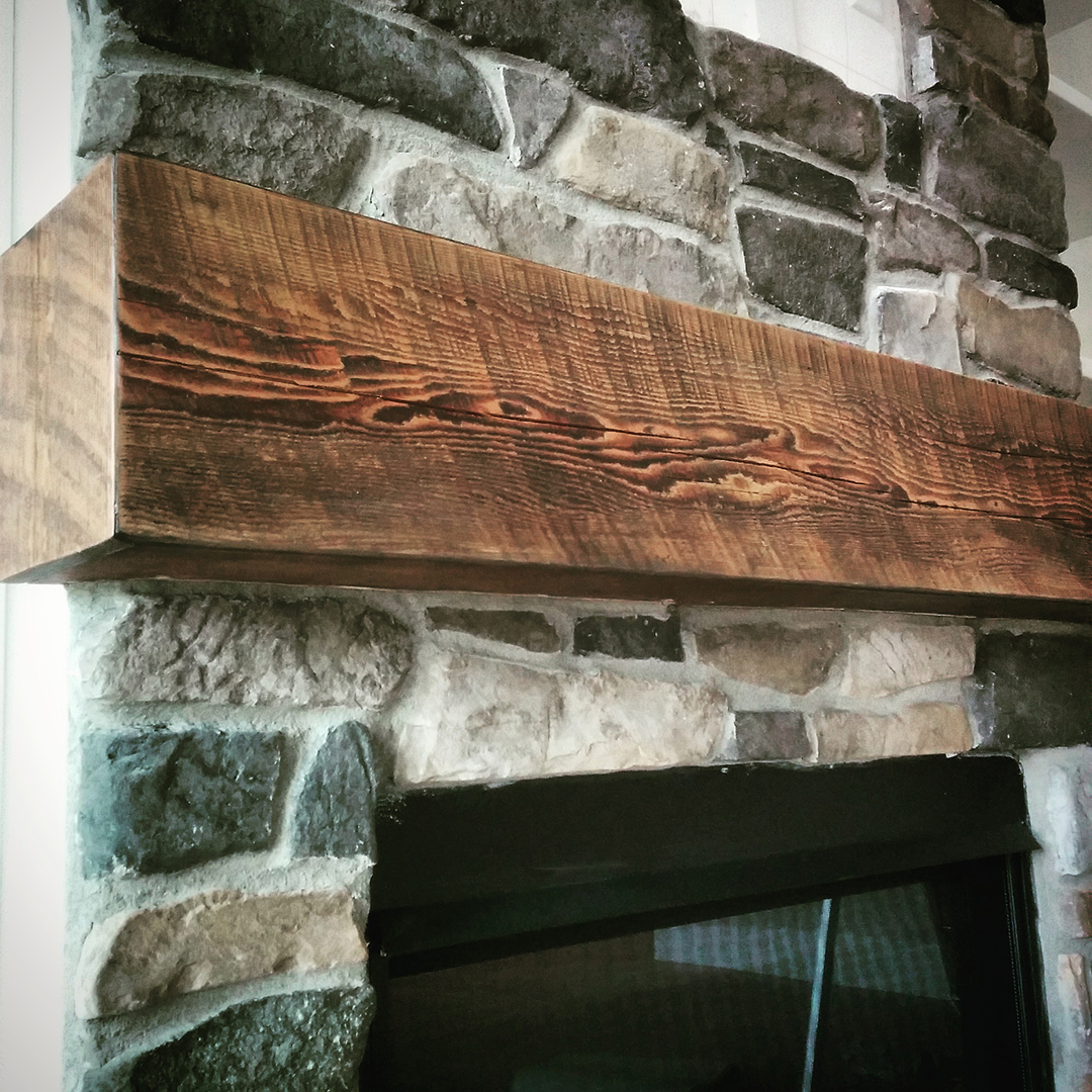 Reclaimed Barn Wood Mantle Vancouver - Vancouver Reclaimed