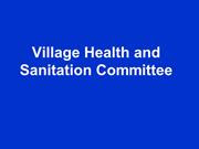 Village Level Health & Sanitation Committees (V.H.S.C) | AP Heritage