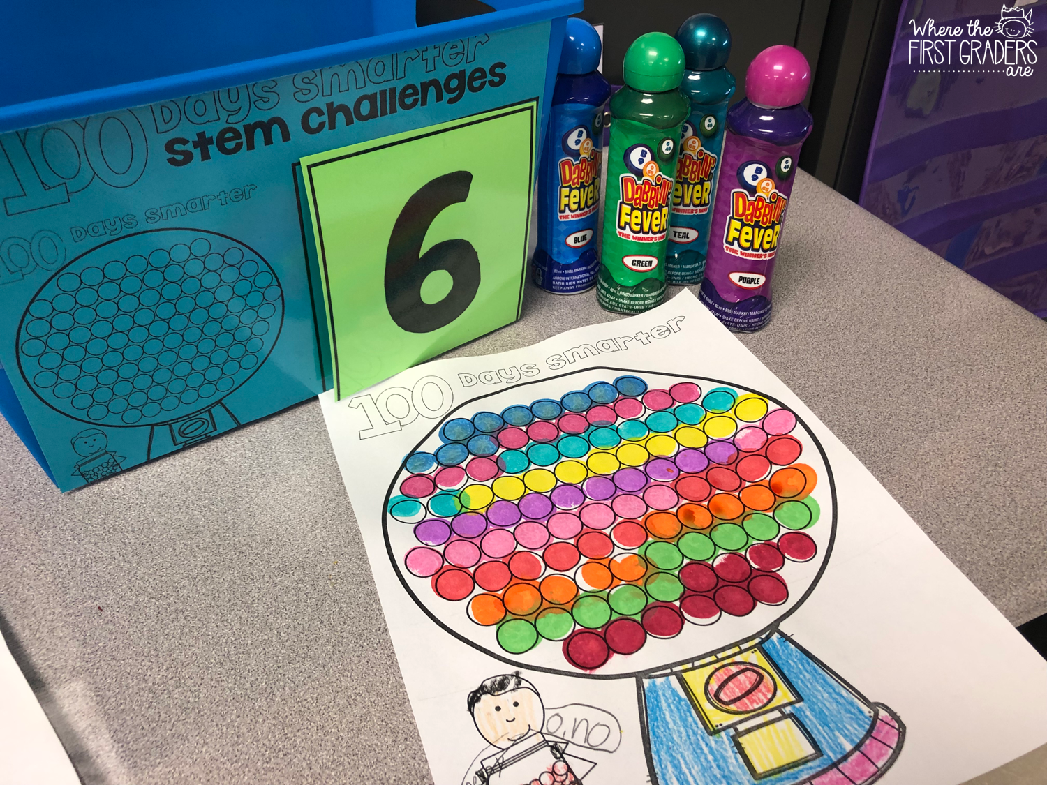 100th Day Smarter.... Stations & More - Kristen Sullins Teaching