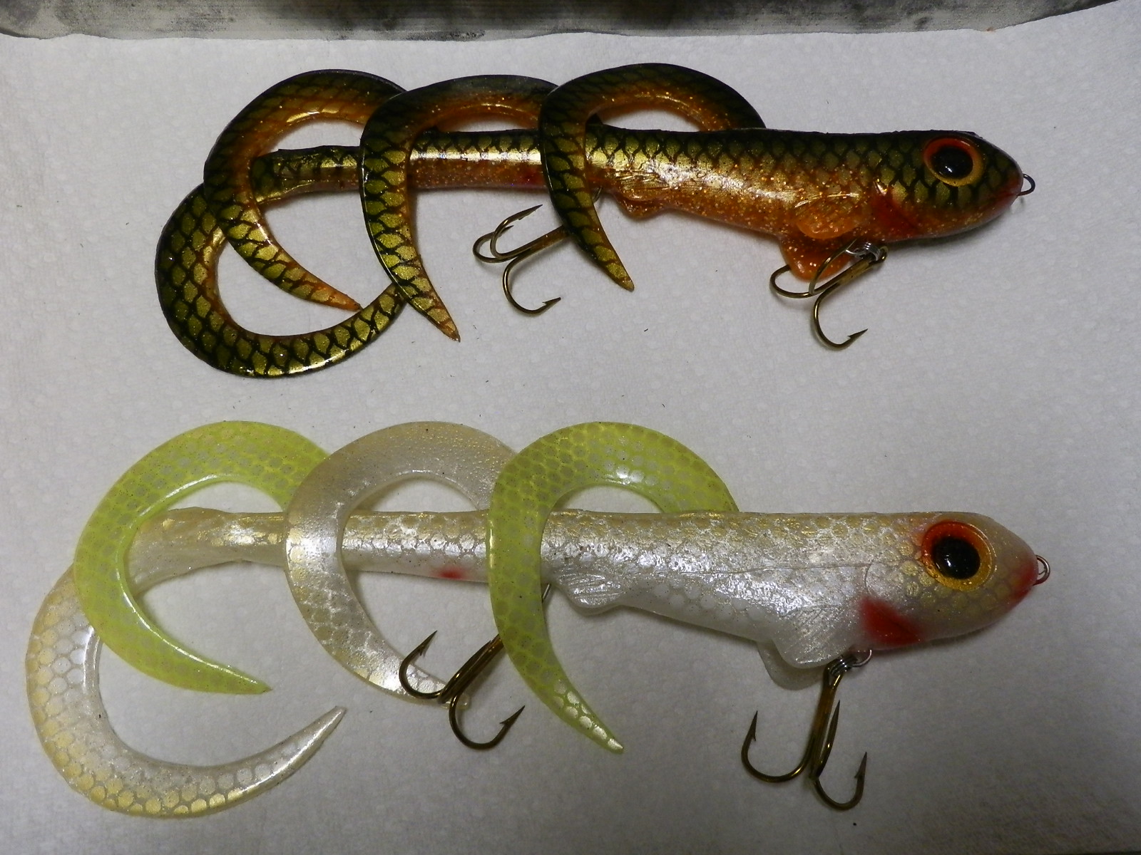 Boggs Custom Lures: A Couple Different Shad Colors