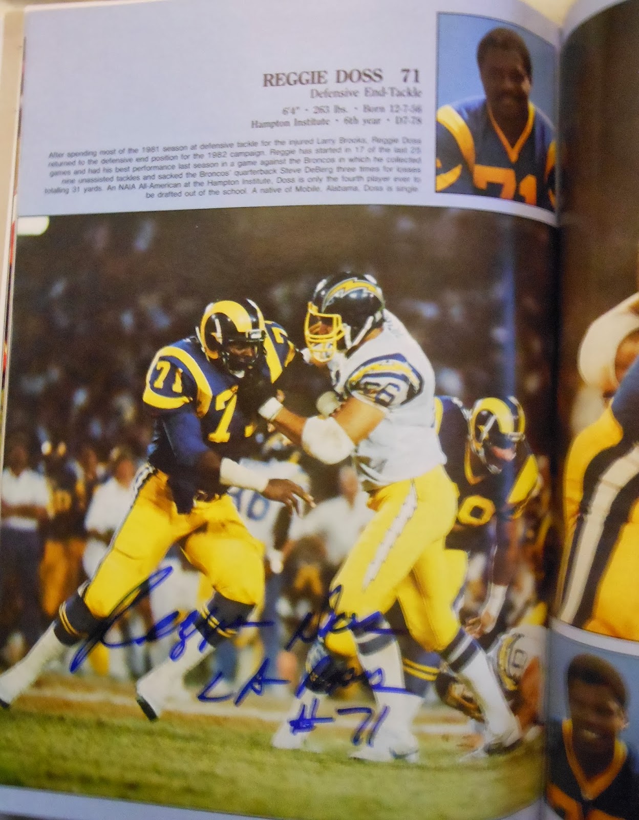 Dodger RAMblings: Reggie Doss Autograph Appearance - Photos & Recap