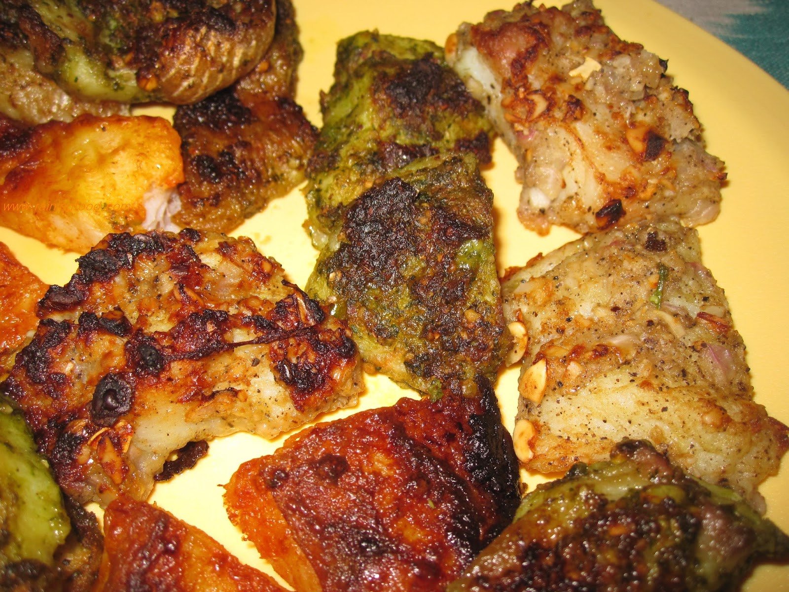 Cooking is therapeutic.Go ahead and indulge - Rainingfood.com: Fish tikka