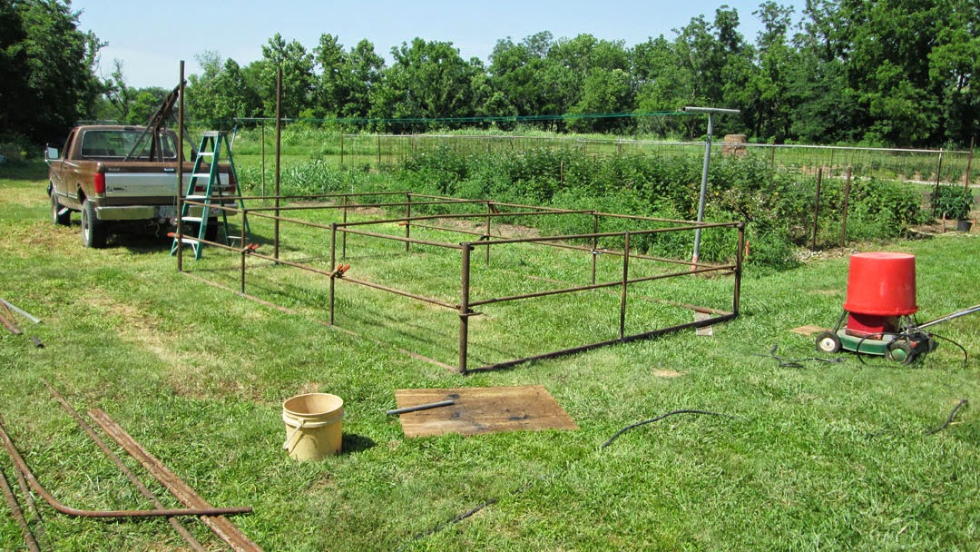 Adventures of a Middle Creek Road truck farmer: I Built a Pig Tractor