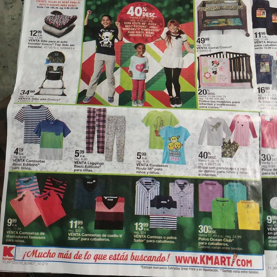 Ahorros Diarios Usando Cupones: Especiales en las tiendas Kmart Puerto ...