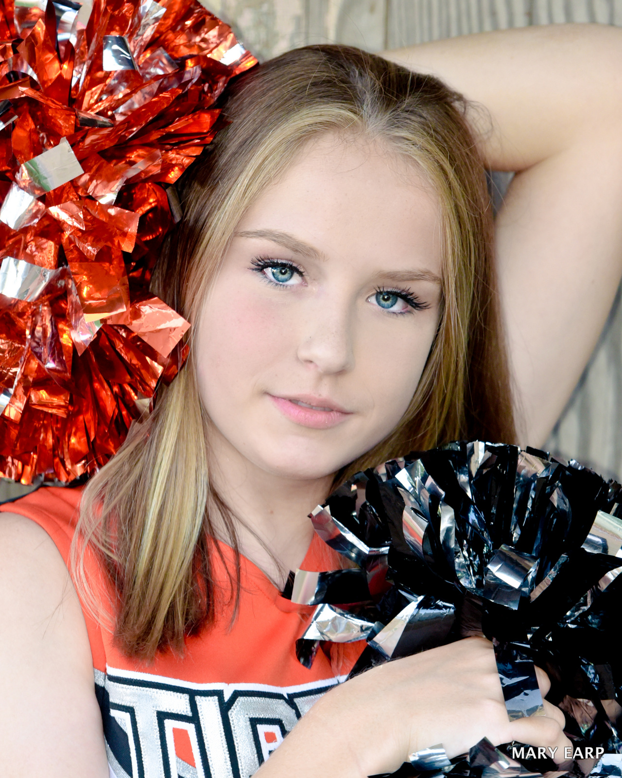 Princess and Outlaw Photography: CHEER HEADSHOTS 2018-19 JV - VARSITY