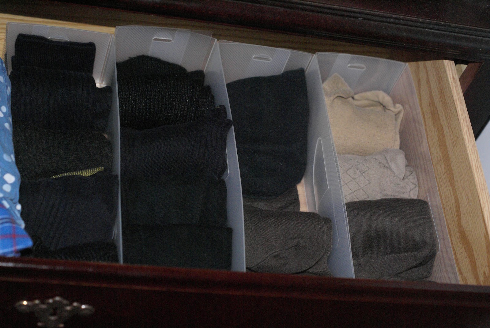 Watching Over the Ways: Sock Drawer Organization