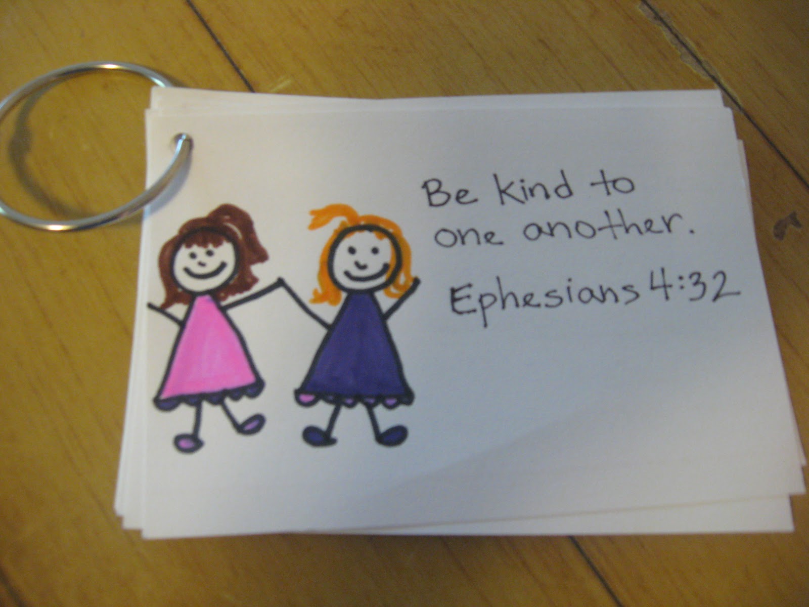 Tiny Hearts Blog: Lesson 17: God wants us to...be kind.