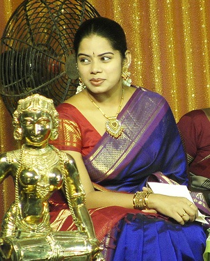 INDIAN ACTRESS: Tamil Serial actress Deepa Venkat blue transparent ...