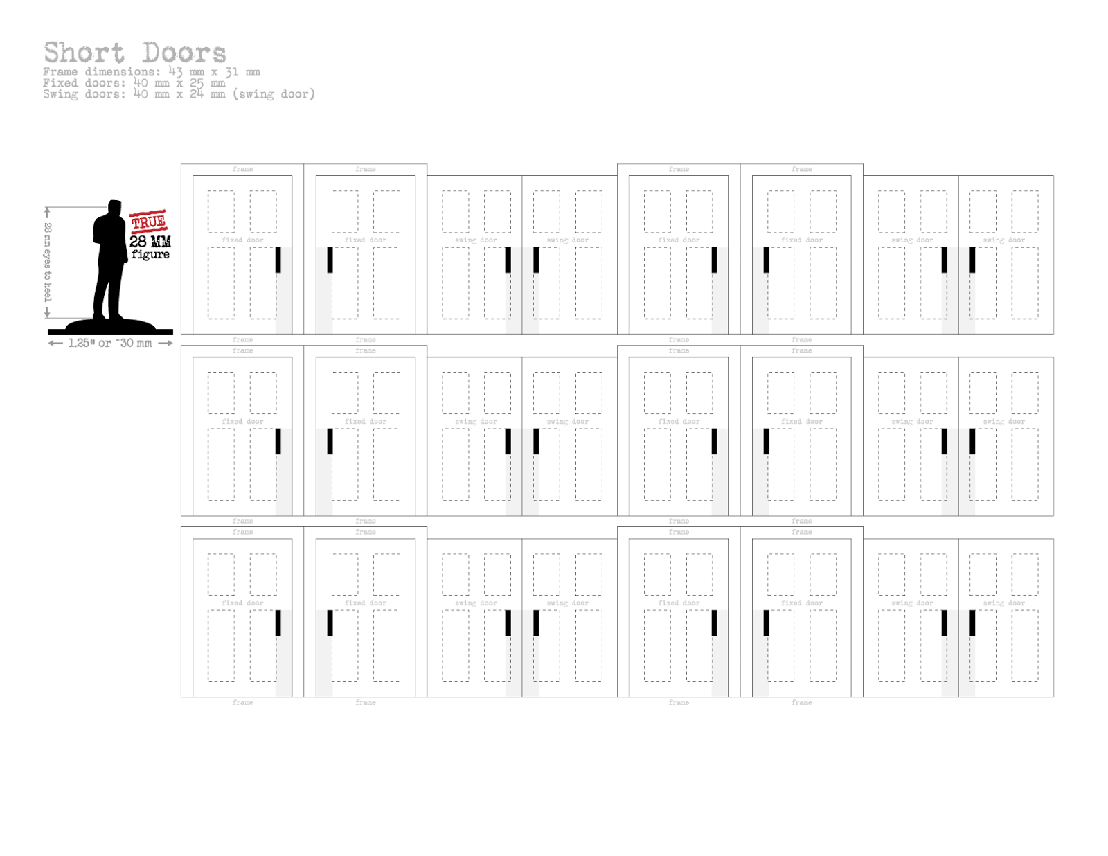 Noble Pursuits: Scratch-built Interior Doors