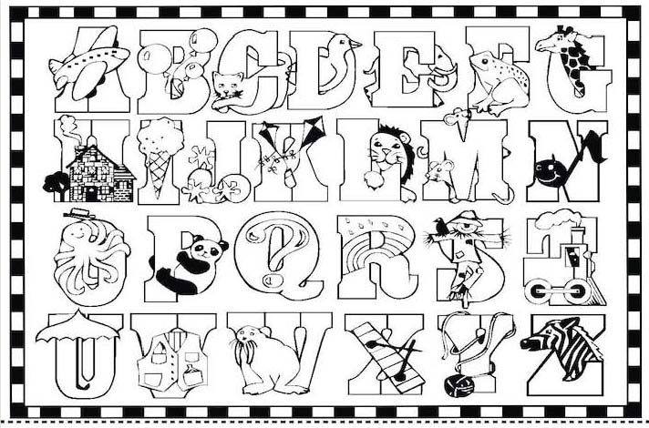 Color Me ABC Poster Game - Classroom Freebies