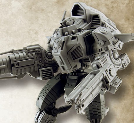 Bluewarp studios: The New Tau XV109 Y'vahra from Forgeworld