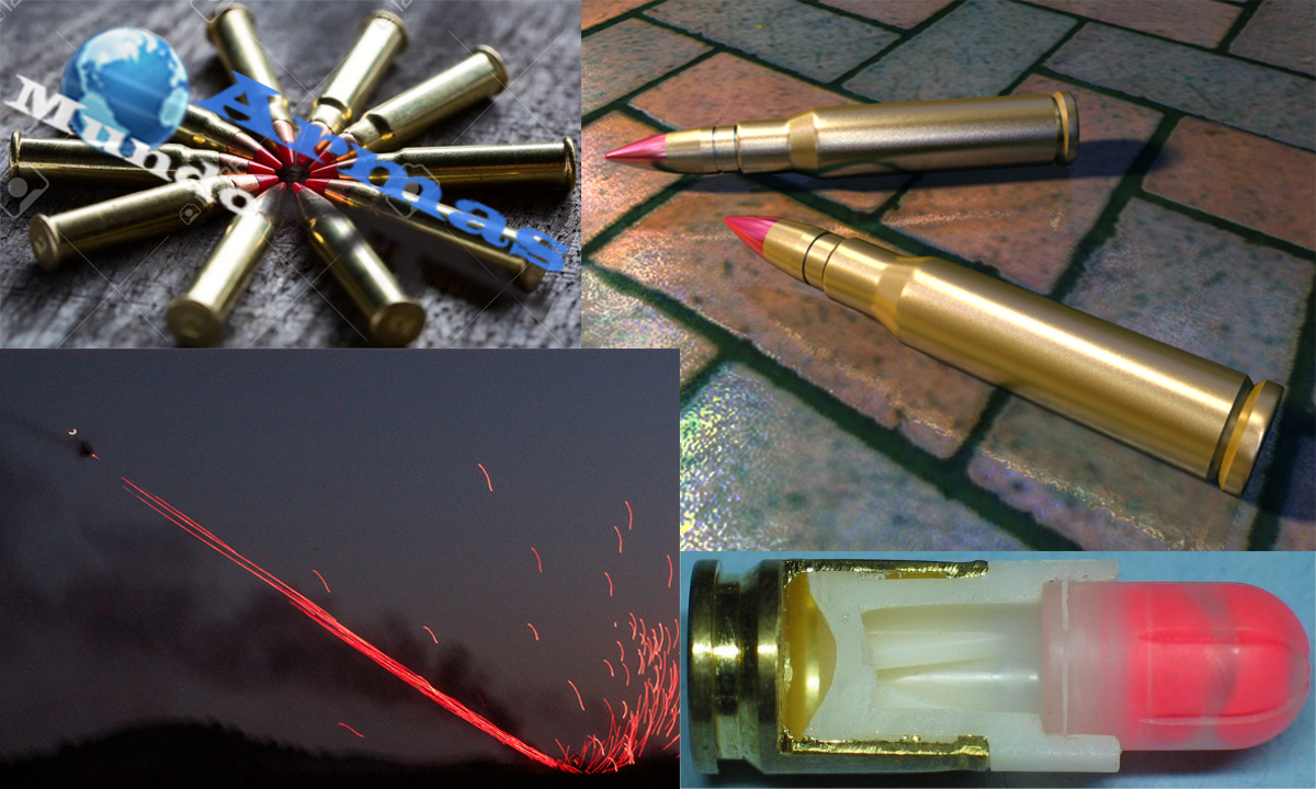 Balas trazadoras y perforantes - Mundo de las armas