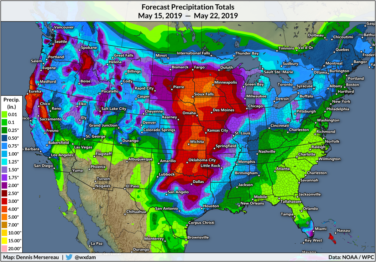 An Extended Period of Severe Storms Is Likely in the Central U.S ...
