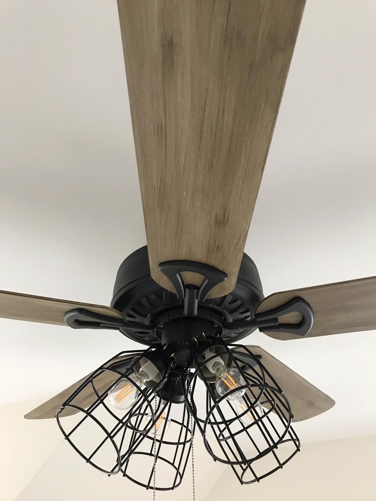 One Room Challenge Week 4: DIY Farmhouse Ceiling Fan Update | R&R at home